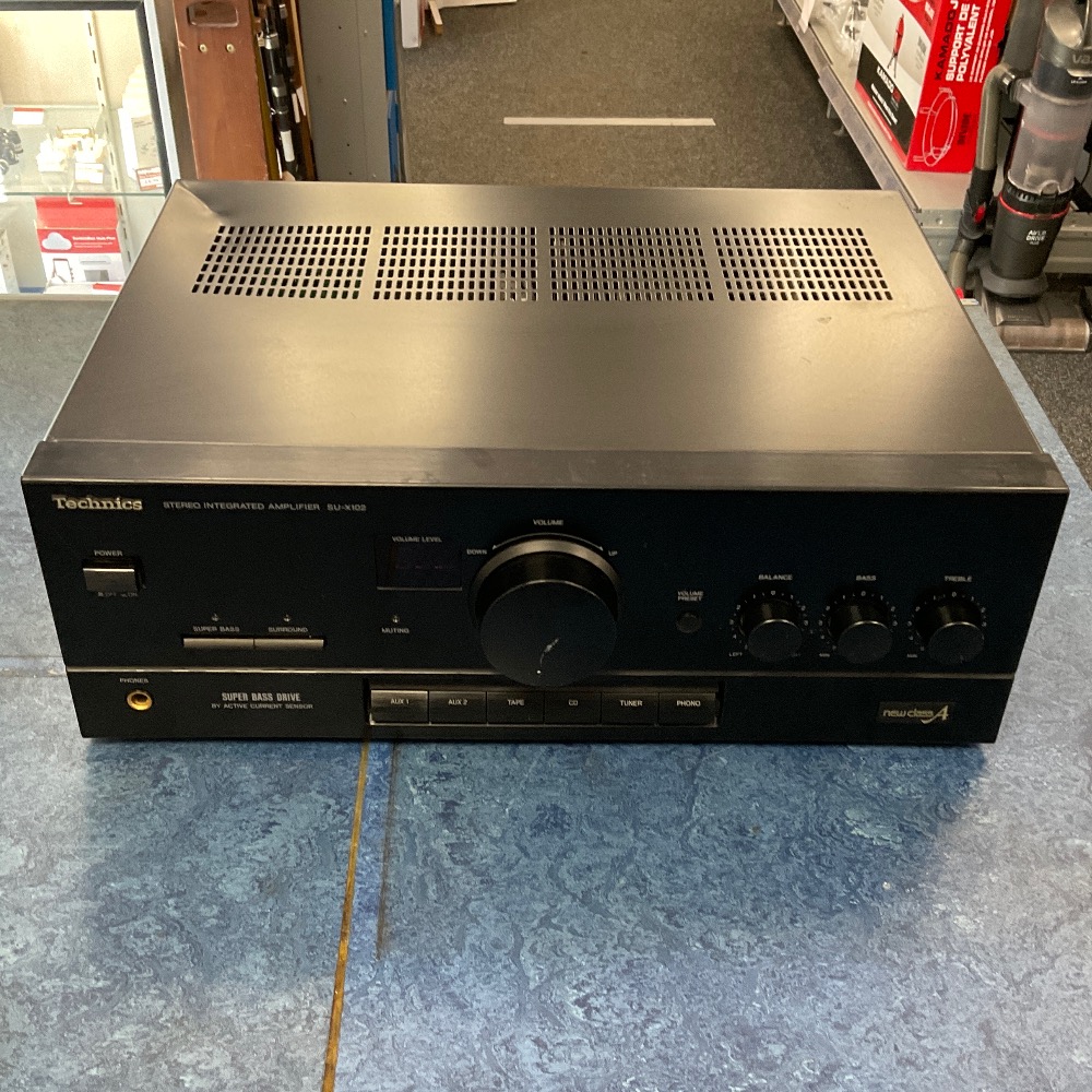 Pre-owned Technics technics su-x102 amplifier - Own4Less